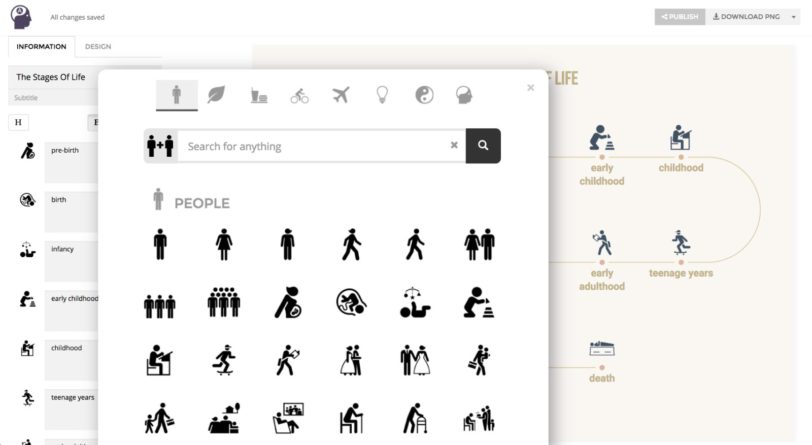 Adioma Infographic Maker With Timelines Grids And Icons